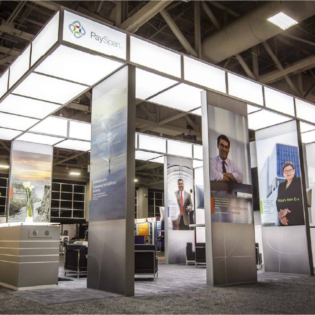 Modular Backlit Booths - Liwa Printing Press Services