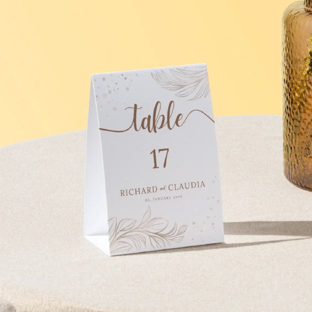 Tent Cards - Liwa Printing Press Services