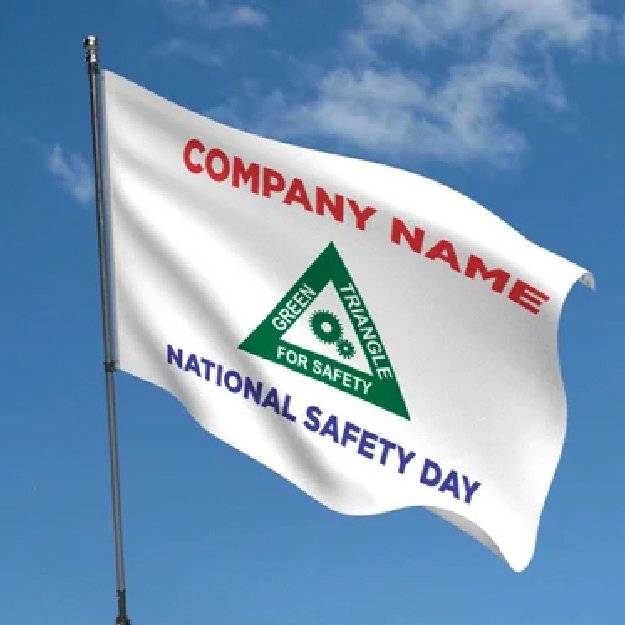 Hoisting Flags - Liwa Printing Press Services