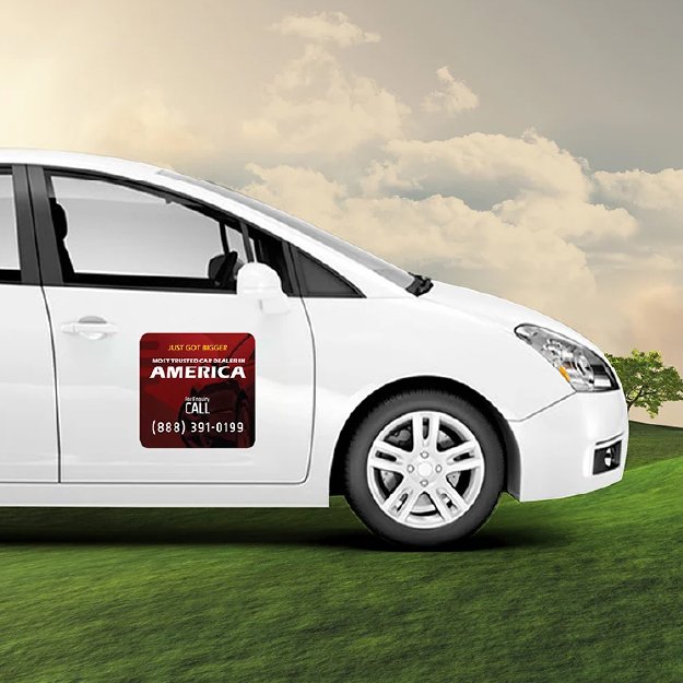 Car Magnets - Liwa Printing Press Services